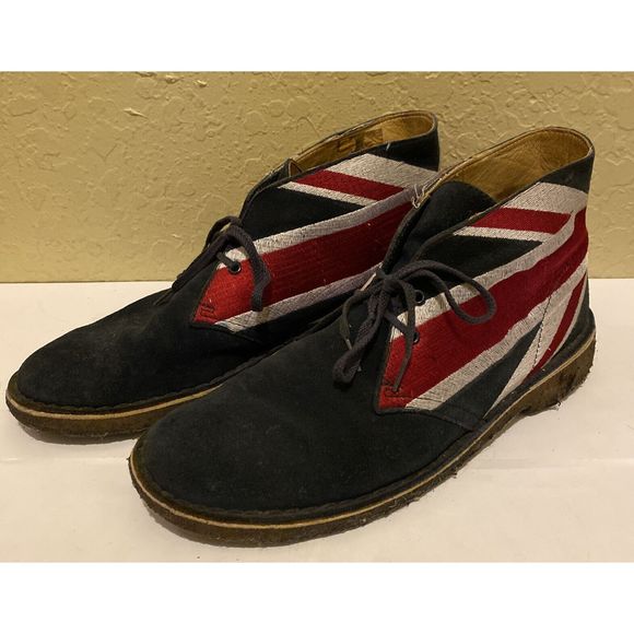 Clarks | Shoes | Clarks Desert Boots 95 Rare Special Edition Union Jack ...